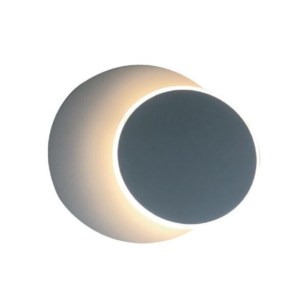 2 Circular Overlapping LED Wall Light - E & M Construction Supplies