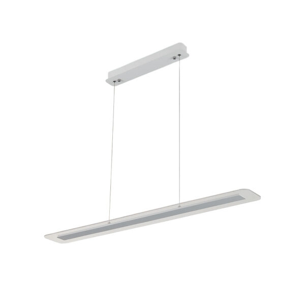 Simple LED Rectangular Hanging Light - E & M Construction Supplies