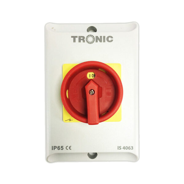 Surface Isolator 4-Pole 63 Amps (415V) - E & M Construction Supplies